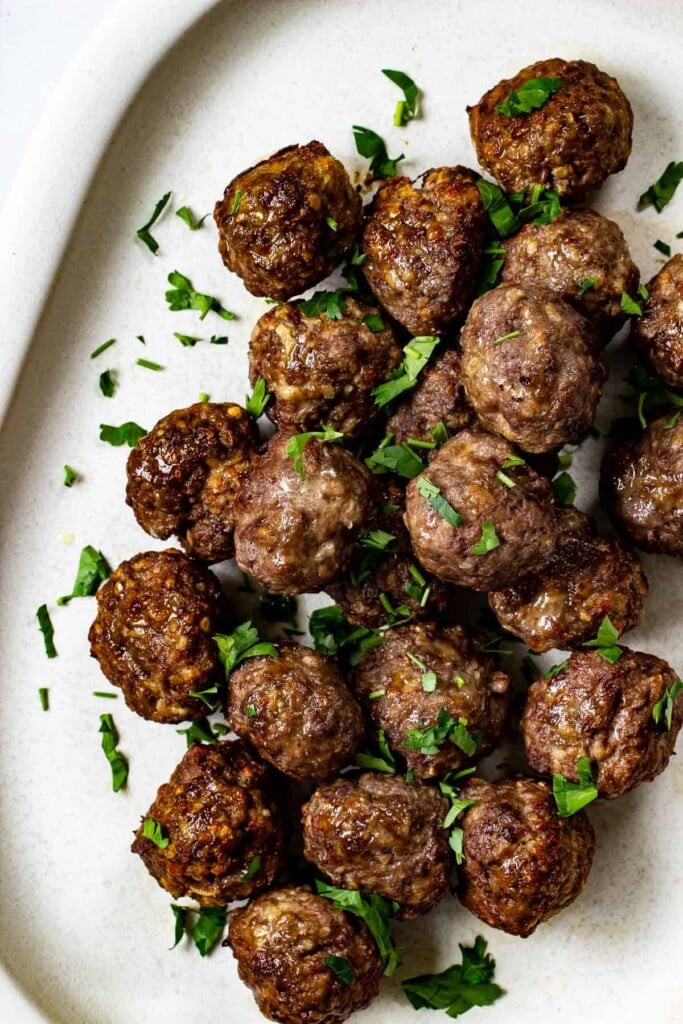 Easy Gluten-Free Meatballs - Pass Me Some Tasty
